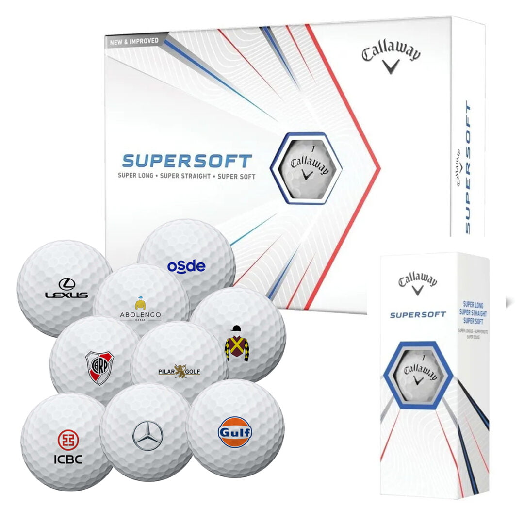 Pelotas Callaway Supersoft x 12u. - Diez y Punto